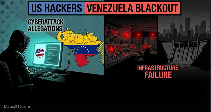 US Hackers Venezuela Blackout: Cyberattack Reality Explained - Matrix219